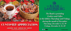 Welcome To The Bank Of Landisburg